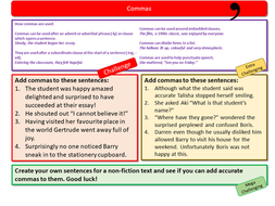 English KS3 Punctuation | Teaching Resources