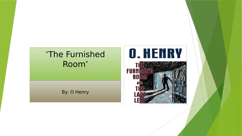 'The Furnished Room' Teacher's Pack | Teaching Resources