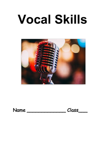 Vocal Skills | Teaching Resources