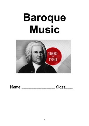 Baroque Music | Teaching Resources