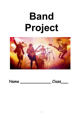 Band Project | Teaching Resources