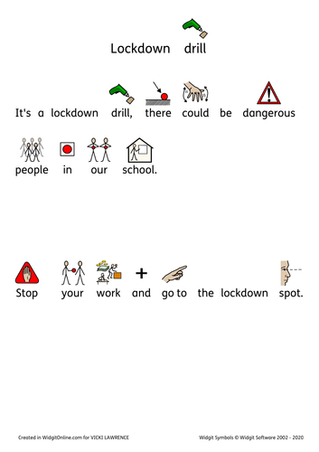 lockdown drill social story | Teaching Resources