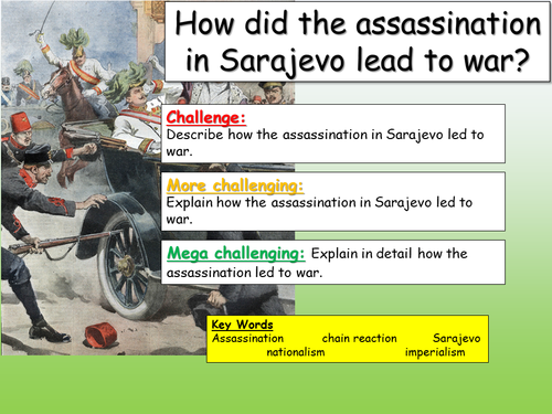 Assassination of Franz Ferdinand | Teaching Resources