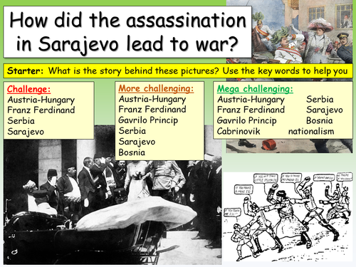 Assassination of Franz Ferdinand | Teaching Resources