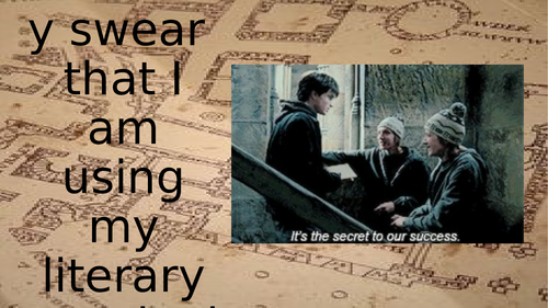 Harry Potter English Classroom Displays (AQA) | Teaching Resources