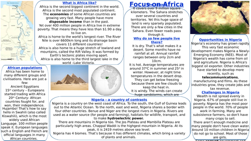 KS3 heading towards AQA GCSE the geogrpahy of the wider world ...
