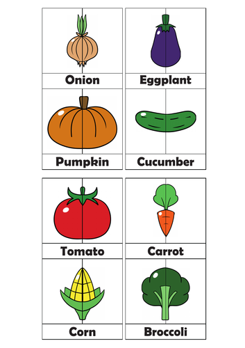 Line of the symmetry. Symmetry worksheets vegetables | Teaching Resources