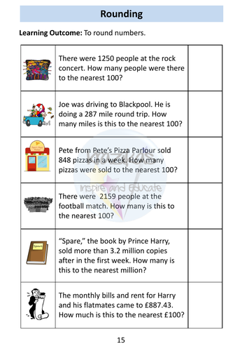 AQA Entry Level 3 Maths - Estimation Workbook | Teaching Resources