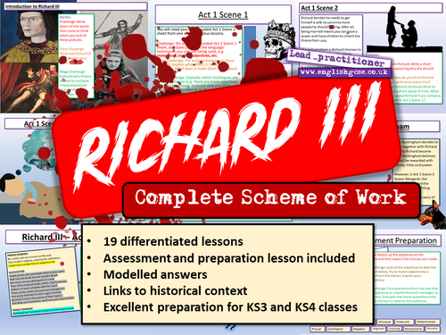 English Year 8 Complete | Teaching Resources