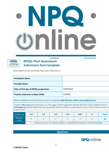 NPQSL - Full successful submission including supporting document ...