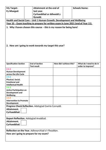 Health and Social Care Resources | Teaching Resources