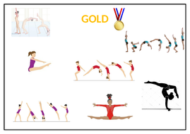 Gymnastics bronze, silve , gold travel | Teaching Resources
