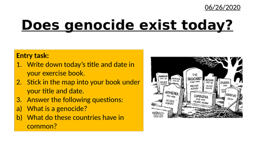 Genocide in the 20th Century | Teaching Resources
