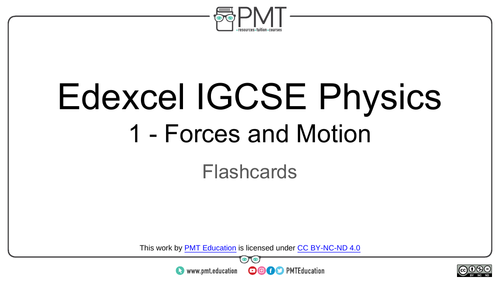 Edexcel IGCSE Physics Flashcards | Teaching Resources
