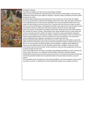 Mughal Empire 1526-1707. 12 Lessons with retrieval and assessment built ...