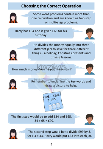 Word Problems - Mixed Operations - AQA Entry Level Maths | Teaching ...