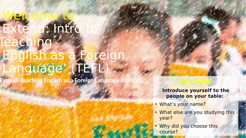 Introduction to TEFL - Short Course | Teaching Resources