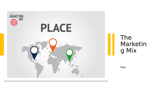 IGCSE Business Marketing Mix Place Topic Resources | Teaching Resources