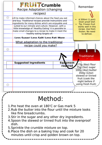 COMPLETE SOW - KS3 Food Technology | Teaching Resources