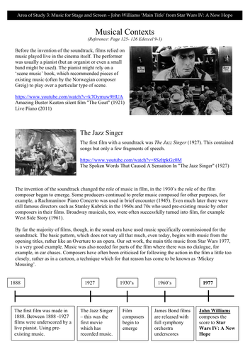 AO3 John Williams 'Main Title' Star Wars IV: A New Hope- Complete ...