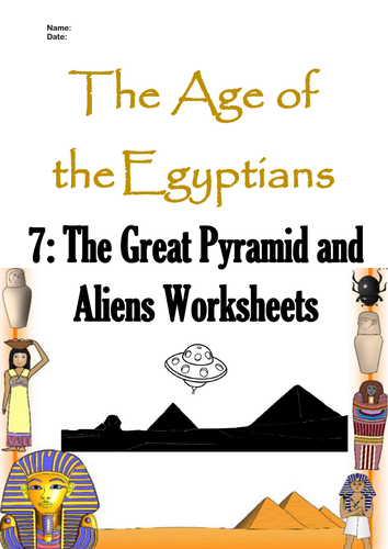 The Great Pyramid & Aliens | Distance Learning | Audio & Comprehension ...