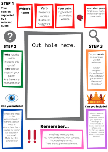 Writing Mat | Teaching Resources