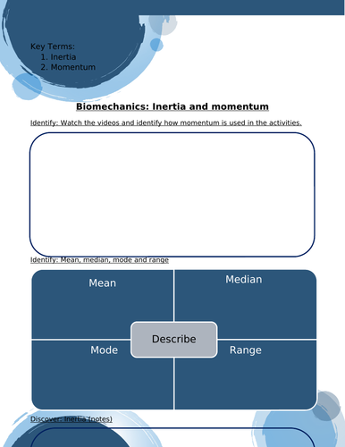 Unit 7: Biomechanics in Sport Science Task A PowerPoint & resources ...