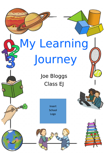 Early Years- Learning Journal Book Front Cover | Teaching Resources