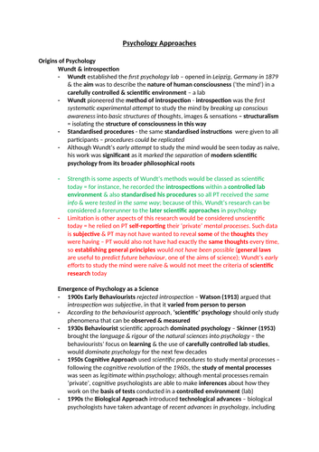 Approaches Revision - AQA A-Level Psychology | Teaching Resources