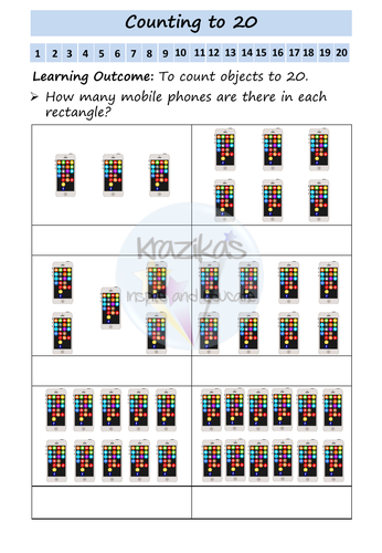Functional Skills Maths - Entry Level 1 - Numbers to 20 | Teaching ...