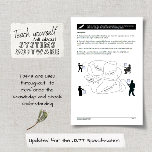 Systems Software Ocr Gcse Computer Science Workbook J277 Teaching Resources