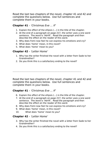 KS3 English The Other Side of Truth | Teaching Resources