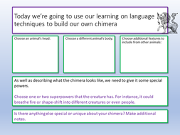 Myths and Legends Descriptive Writing | Teaching Resources