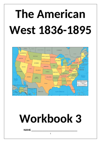 American West Workbooks | Teaching Resources