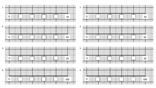Scales on a graph practice | Teaching Resources
