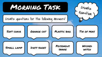 Morning Task Activity Pack | Teaching Resources