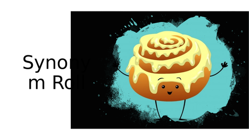 Synonym Roll Game | Teaching Resources
