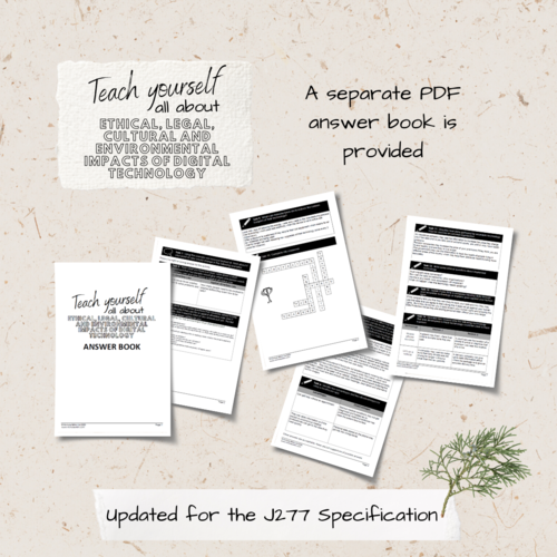 Ethical, Legal, Cultural And Environmental Impacts OCR GCSE Computer ...