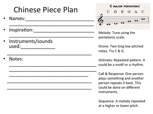 Ks3 Chinese Music SoW and Resources | Teaching Resources