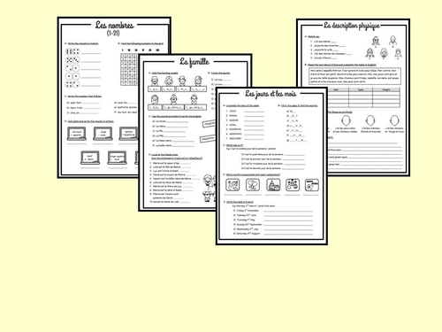 Year 7 French - Revision Booklet (1) | Teaching Resources