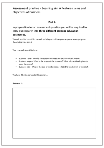 Btec Sport L3 Unit 22 Investigating Sport and the Active Leisure ...