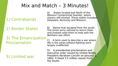 Emancipation Proclamation - Lesson | Teaching Resources