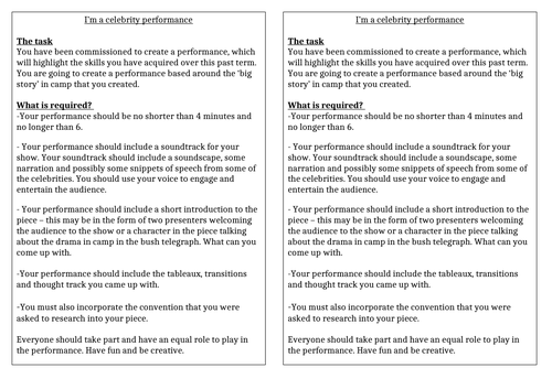 Introduction to drama Y7 | Teaching Resources