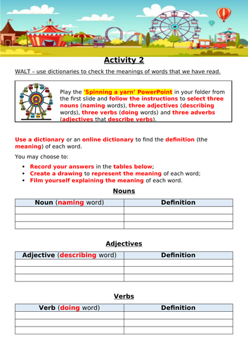 Creative writing prompt PowerPoint games and activity sheets | Teaching ...