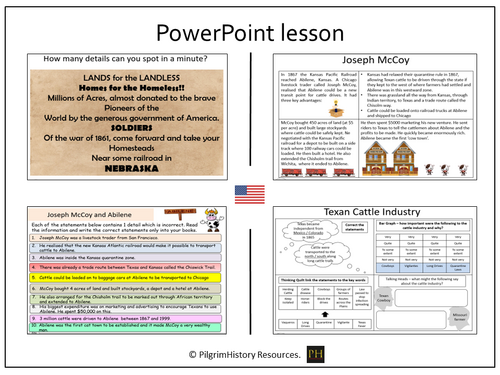 Growth of the Cattle Industry - American West | Teaching Resources