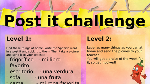 Post It Challenge | Teaching Resources