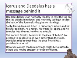 Myths and Legends Icarus | Teaching Resources