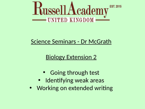 Key Stage 3 Science Revision SoW | Teaching Resources