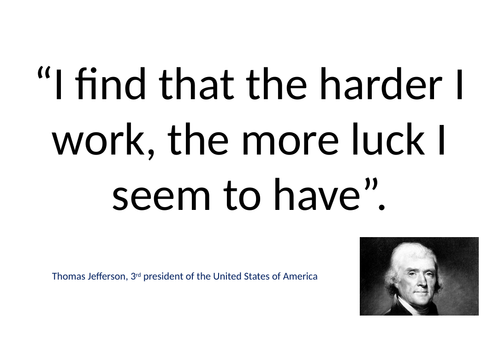 Motivational quote Powerpoint slides | Teaching Resources