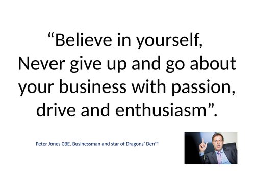 Motivational quote Powerpoint slides | Teaching Resources